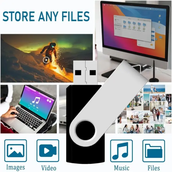 High Speed USB Flash Drive 1/2/4/8/16/32/64/128 GB Memory Pen Stick USB ...