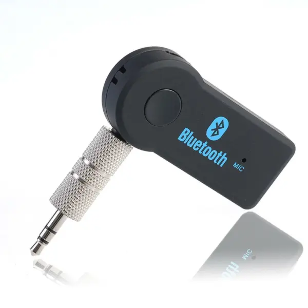 Bluetooth Receiver AUX Adapter 3.5mm Jack Phone Audio Car Radio with ...